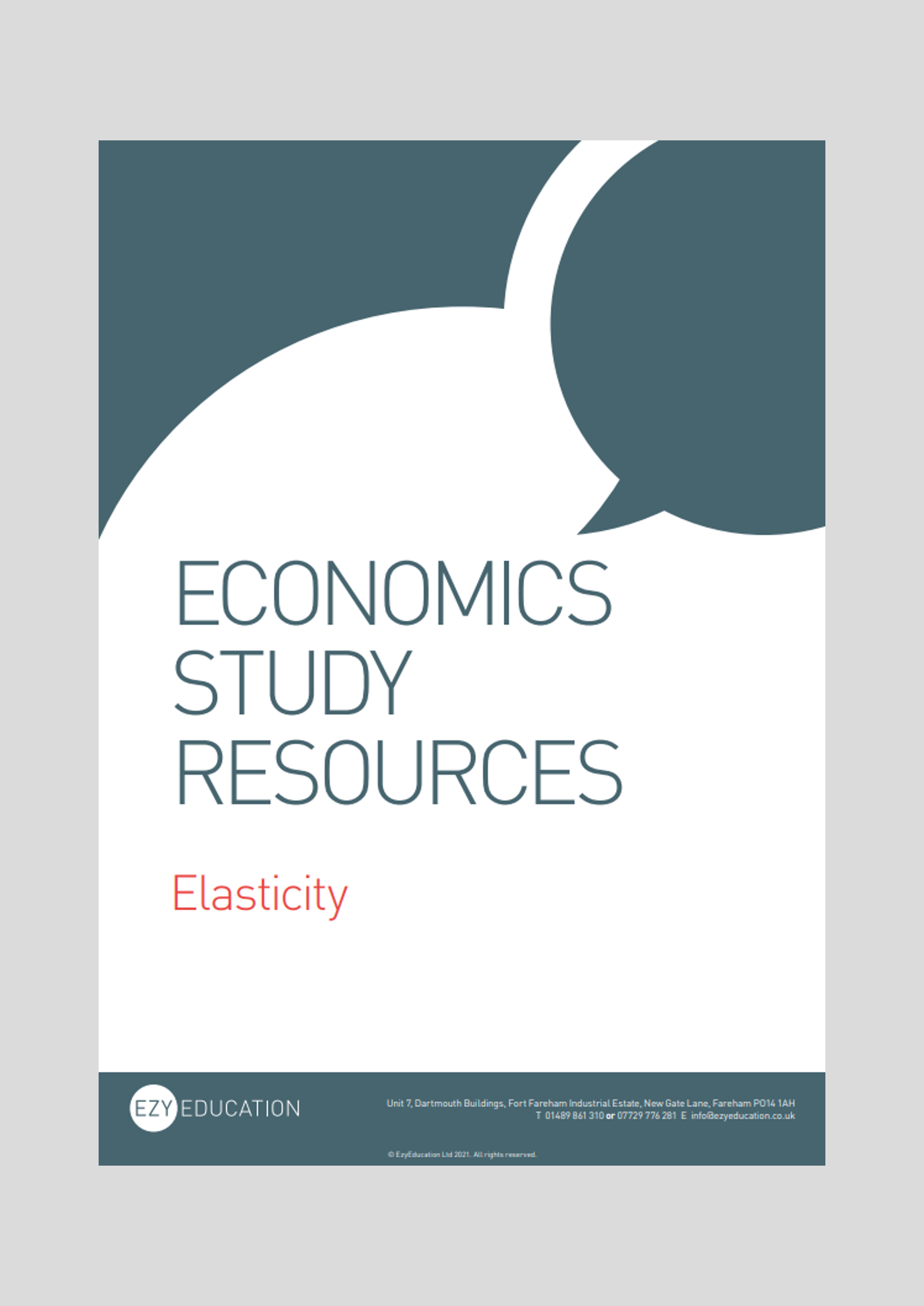 A-Level Microeconomics Study Guide - Module 3: Elasticity – www ...